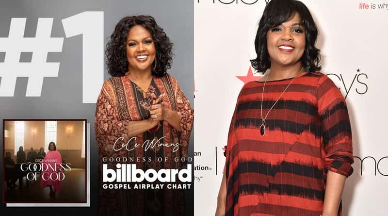 Cece Winans Tops Billboards Gospel Airplay Chart With “goodness Of God